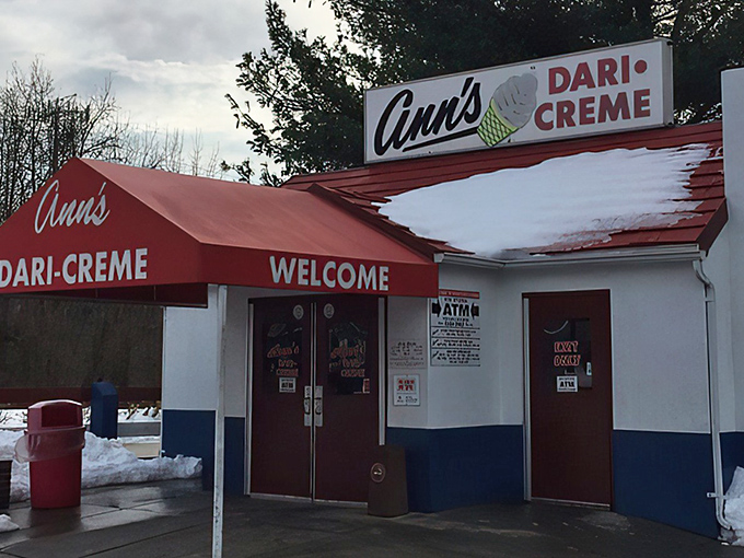 The red, white, and blue exterior of Ann's Dari-Creme isn't just patriotic&mdash;it's a time portal to when Elvis topped the charts and burgers cost a quarter.