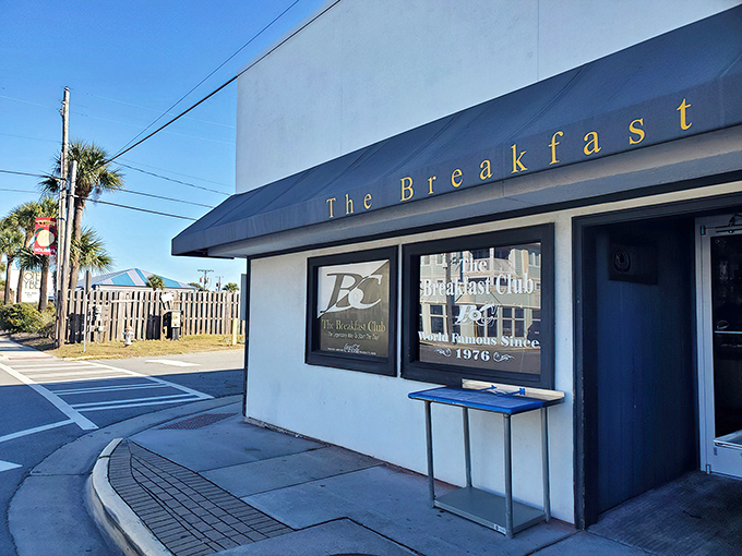 The unassuming exterior of The Breakfast Club on Tybee Island hides a breakfast paradise within. Sometimes the most extraordinary culinary experiences come in the most ordinary packages.