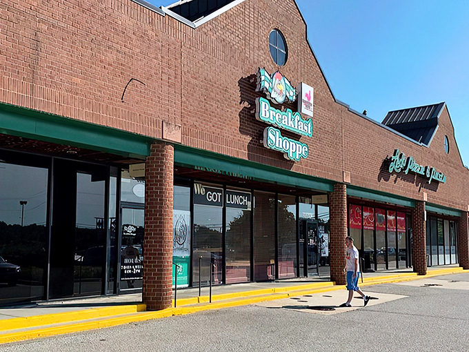 That iconic green sign against brick is like a lighthouse for hungry souls. The Food Network seal of approval isn't just for show&mdash;it's a promise.