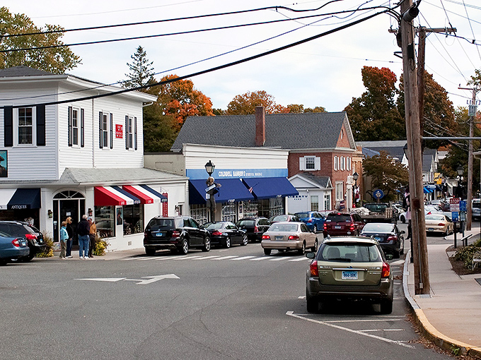 Main Street Essex welcomes you with that perfect small-town charm that makes you wonder if you've accidentally stepped onto a movie set