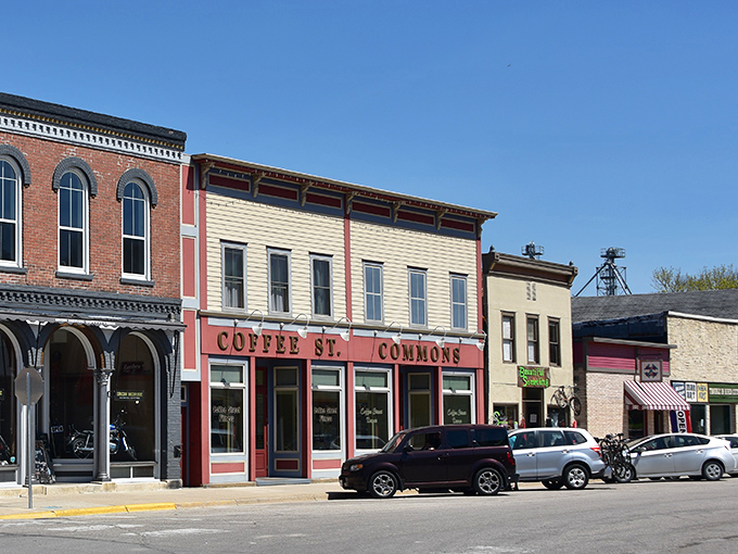 Lanesboro's main street looks like it was plucked straight from a Norman Rockwell painting, with limestone bluffs standing guard over this perfectly preserved slice of Americana.