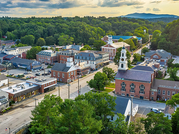Historic downtown Peterborough stands like a time capsule with attitude, its classic New England buildings practically begging you to wander in and discover their secrets.