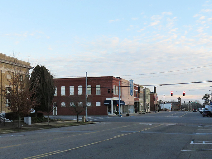 Architectural charm meets small-town practicality at this distinctive corner building in downtown Cullman, where history and modern life blend seamlessly.