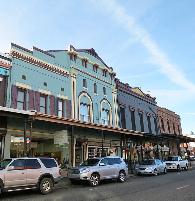 Historic charm meets small-town affordability on Grass Valley's Main Street, where Gold Rush architecture houses modern businesses without the big-city price tags.