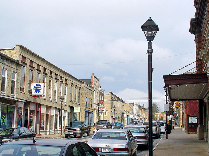 Downtown Mineral Point looks like a movie set, but it's the real deal &ndash; a limestone-lined street where history isn't just preserved, it's lived in daily.