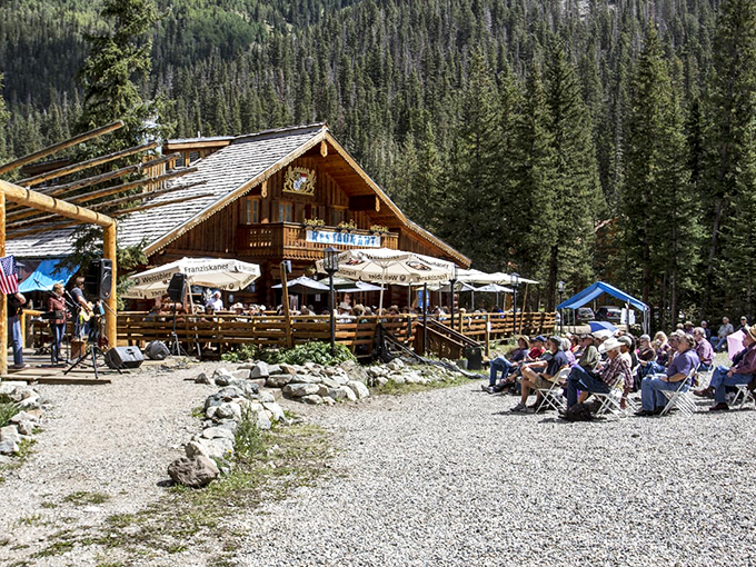 Alpine dreams come true at this timber-framed chalet nestled in Taos Ski Valley, where Bavaria meets the Rockies in perfect harmony.