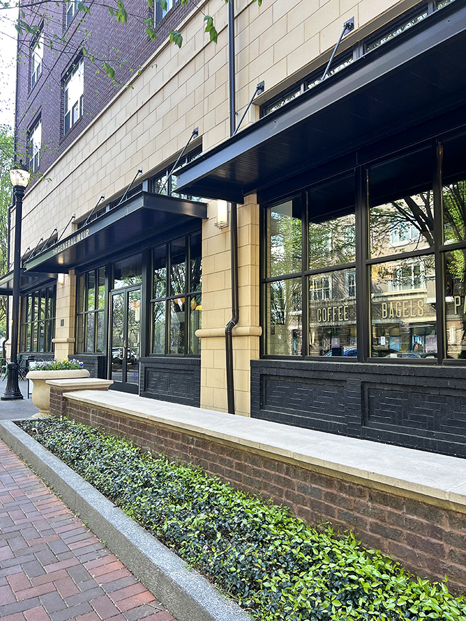 Welcome to flavor town! The General Muir's sleek exterior promises a culinary adventure that'll make your taste buds do the cha-cha.