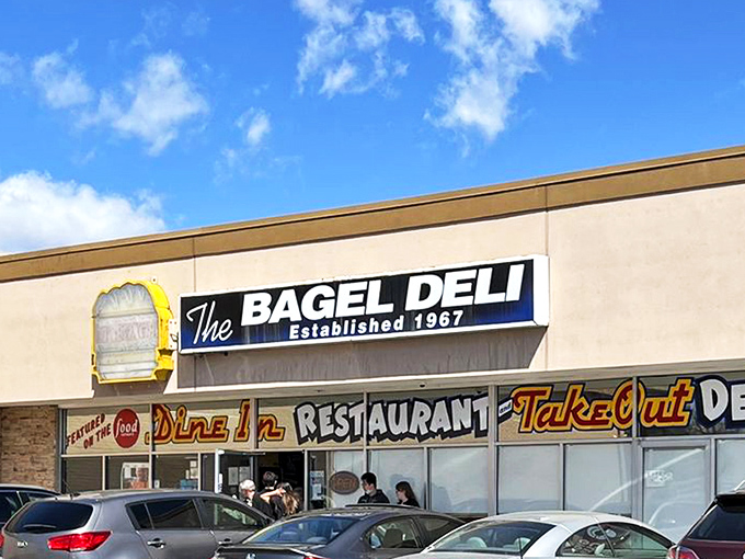 The unassuming storefront might not scream "culinary destination," but like any great New York deli transplant, The Bagel Deli knows substance trumps style.