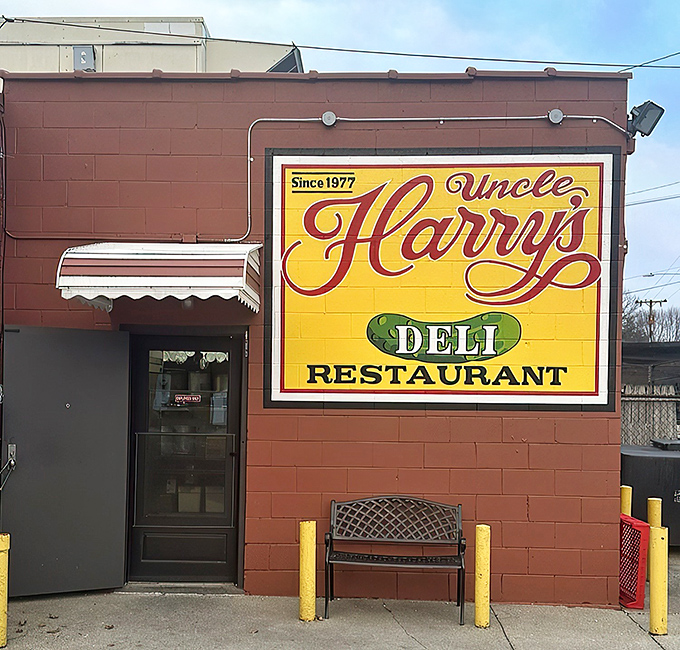 The bright yellow sign beckons like a lighthouse for the hungry, promising deli salvation on Harper Avenue in St. Clair Shores.