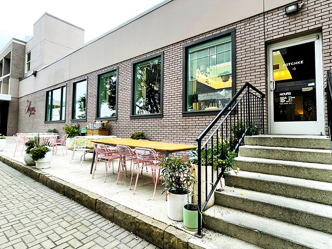 Potchke's home in The Regas Building stands as a culinary oasis in downtown Knoxville, where Jewish deli tradition meets Southern hospitality. 