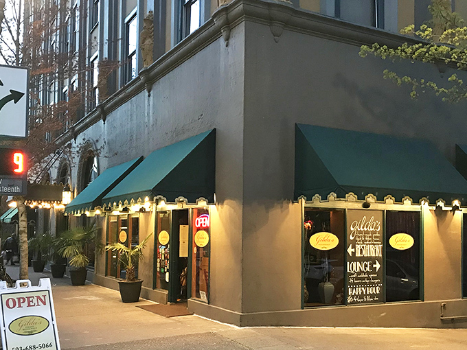 Gilda's unassuming exterior hides culinary treasures within, like finding Italy tucked away on a Portland street corner.