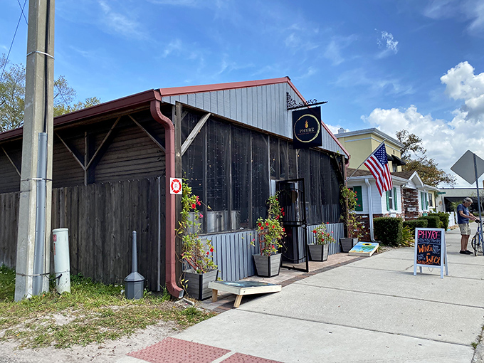 The unassuming exterior of Phyre Saloon and Steakhouse hides culinary treasures within. Like a speakeasy for steak lovers, this St. Cloud gem beckons with rustic charm. 