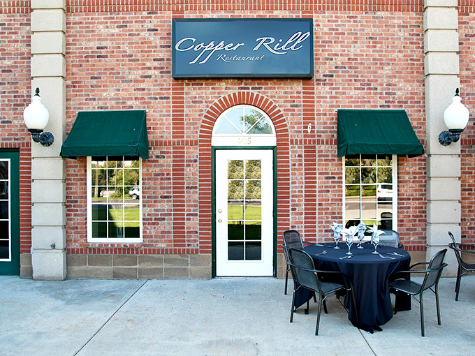 The unassuming brick exterior of Copper Rill belies the culinary magic happening inside. Like finding a Rolex in a cereal box&mdash;surprising and delightful.