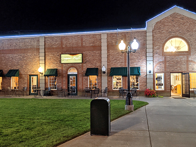 The unassuming brick exterior of Copper Rill belies the culinary magic happening inside. Like finding a Rolex in a cereal box&mdash;surprising and delightful.