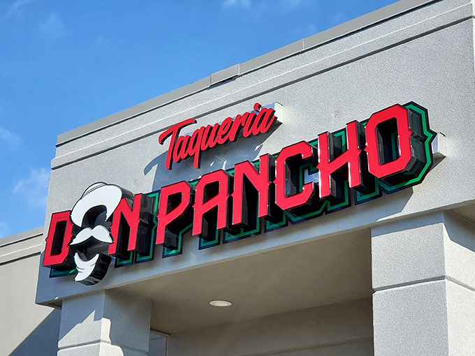 The unassuming exterior of Taqueria Don Pancho proves once again that culinary treasures often hide in plain sight, waiting for curious appetites to discover them.