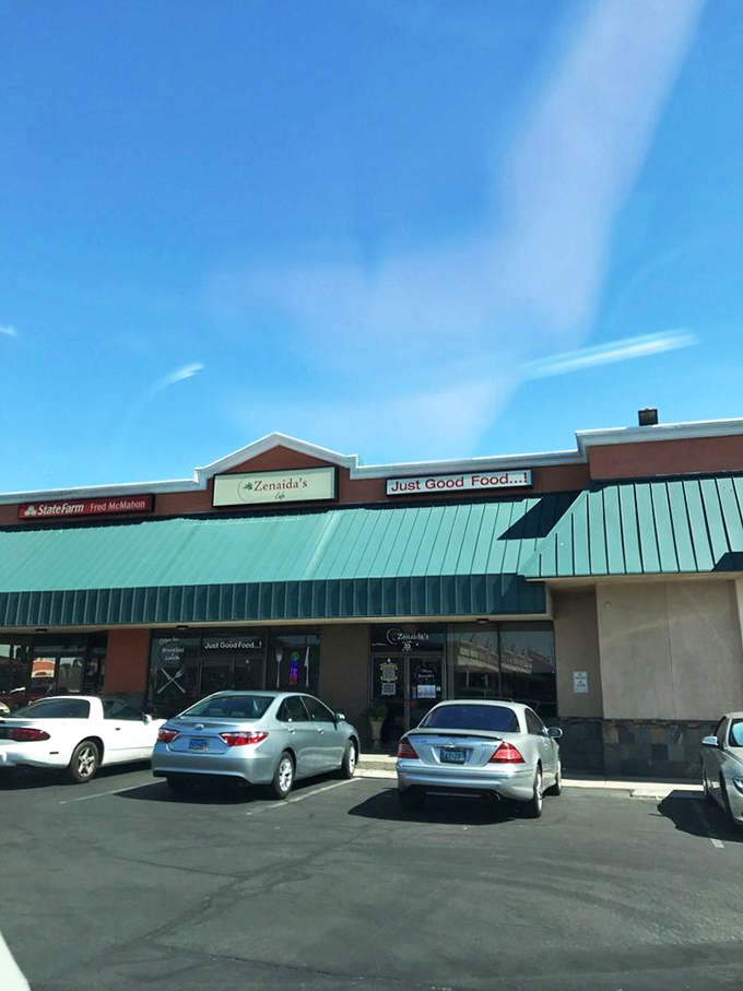 Zenaida's distinctive green awning proudly announces "Just Good Food&hellip;!" A promise that turns out to be the understatement of the Las Vegas dining scene. 