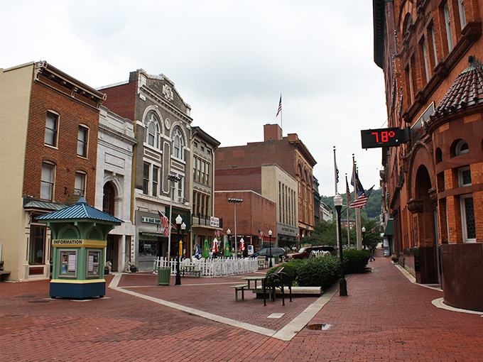 Cumberland's historic downtown feels like stepping into a Norman Rockwell painting where your retirement dollars stretch like saltwater taffy.