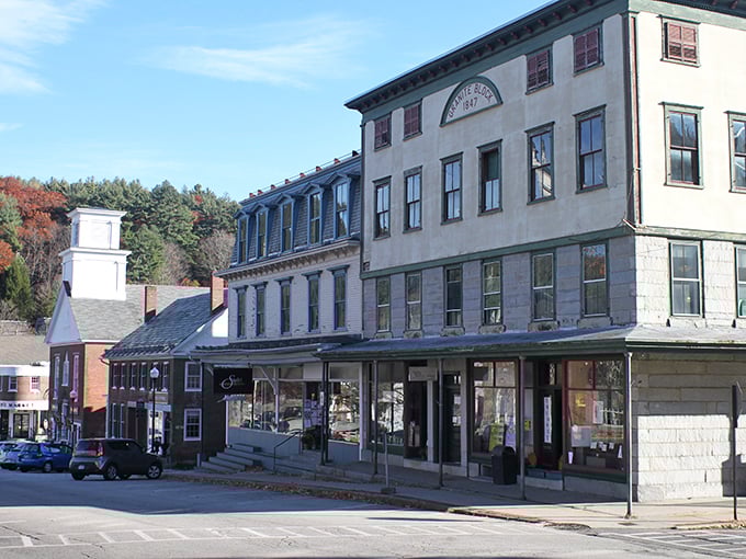 Historic downtown Peterborough stands like a time capsule with attitude, its classic New England buildings practically begging you to wander in and discover their secrets.