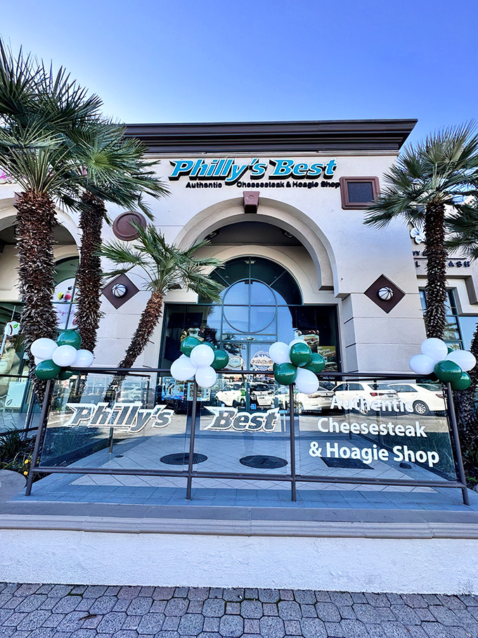 Palm trees and cheesesteaks &ndash; a California contradiction that somehow makes perfect sense outside Philly's Best in Encino.