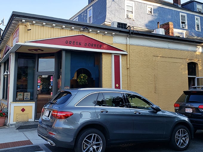 The unassuming yellow fa&ccedil;ade of Greek Corner stands like a beacon of Mediterranean promise on Massachusetts Avenue. Culinary treasures await inside!