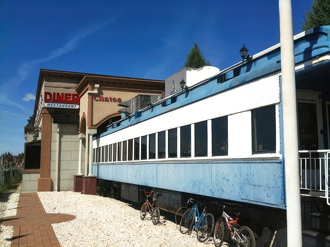 The Clinton Station Diner stands proudly against the New Jersey sky, its classic facade promising comfort food treasures within. No ordinary roadside stop, this is a destination.