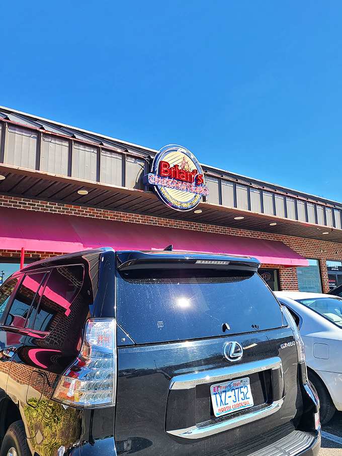 The brick fa&ccedil;ade might not scream "culinary destination," but that neon sign promises Philly-style satisfaction in the heart of Rocky Mount.