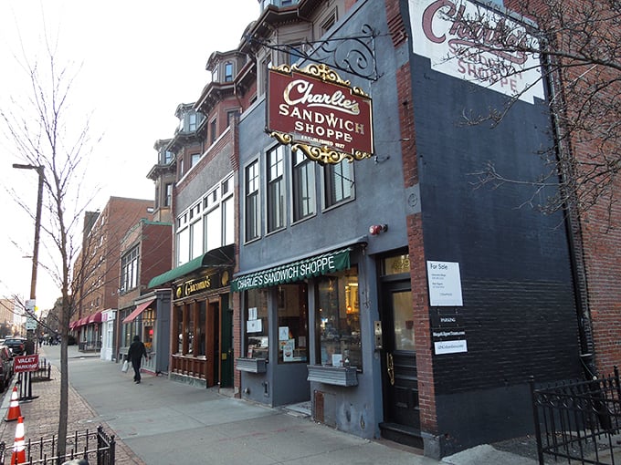 The iconic red sign has been welcoming hungry Bostonians since 1927, a beacon of breakfast hope on Columbus Avenue.