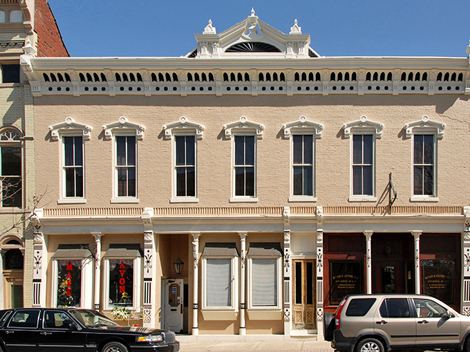 Historic elegance meets small-town charm in this beautifully preserved downtown building, where Victorian details whisper stories of Shelbyville's rich past.