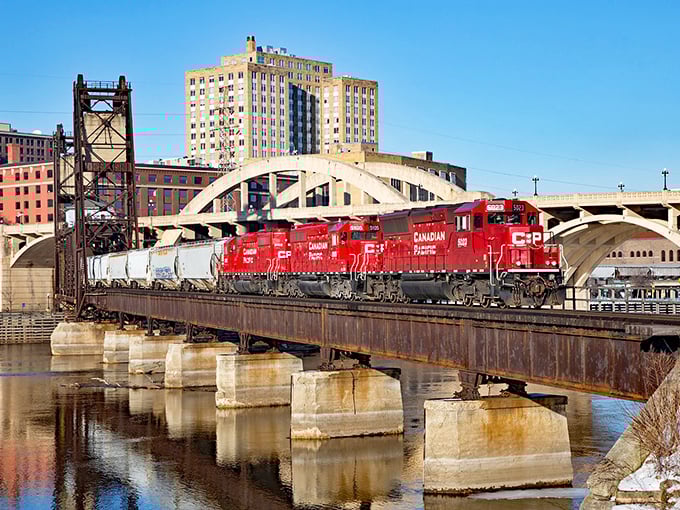 Northfield's historic downtown looks like it was plucked straight from a Norman Rockwell painting, with that distinctive turret standing guard over Division Street.