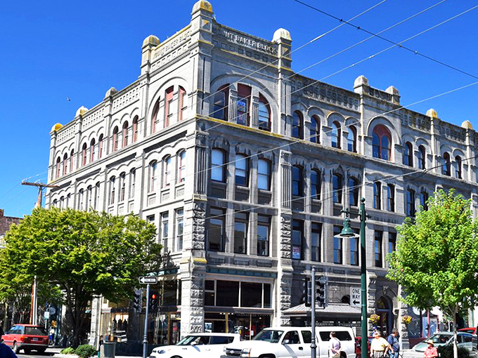 The Hastings Building stands as Port Townsend's Victorian crown jewel, where 19th-century grandeur meets small-town charm on every corner.