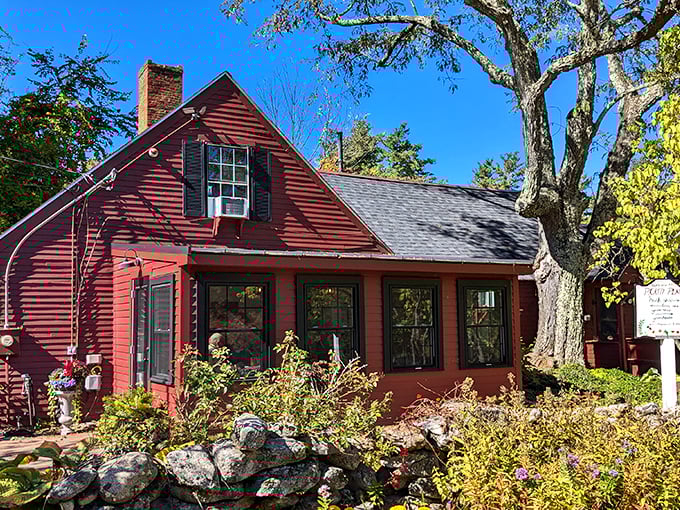This storybook cottage isn't just charming&mdash;it's the actual inspiration for "Little Red Riding Hood" illustrations. Grandma's house never looked so inviting!