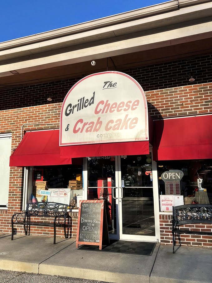 The iconic red awning beckons like a lighthouse for comfort food sailors. Simple, straightforward, and promising the two things we all secretly crave.
