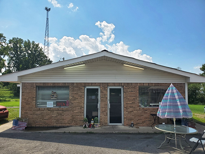 The unassuming brick exterior of Big Time Cafe might not scream "food destination," but locals know this modest building houses burger greatness.