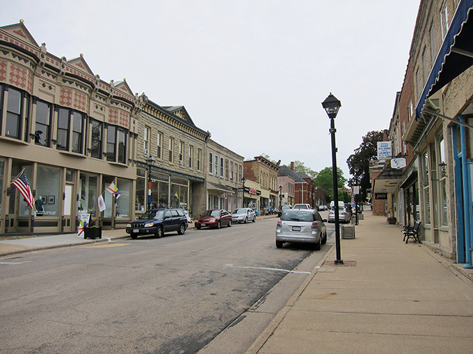 Downtown Mineral Point looks like a movie set, but it's the real deal &ndash; a limestone-lined street where history isn't just preserved, it's lived in daily.