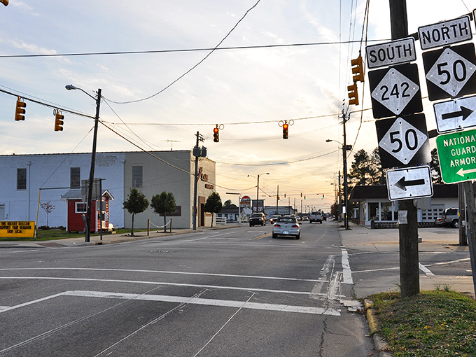 Main Street simplicity at its finest. Benson's downtown offers that "Mayberry meets modern" vibe where parking spots outnumber traffic jams.