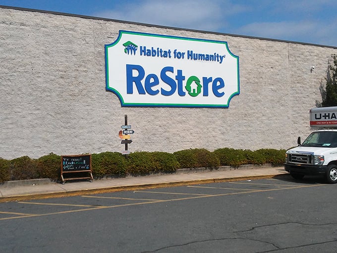 The sprawling Habitat ReStore beckons to bargain hunters like a retail promised land, where every purchase helps build someone's dream home.