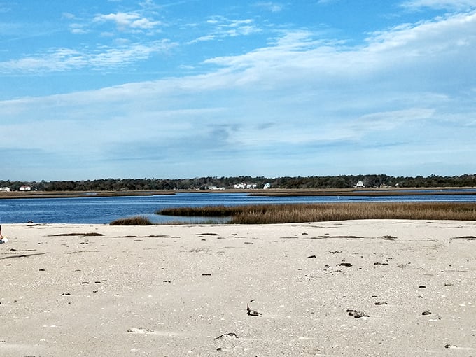 Where land meets water in perfect harmony &ndash; Masonboro's pristine marshlands offer a tranquil escape from civilization, just a short boat ride from Wilmington.
