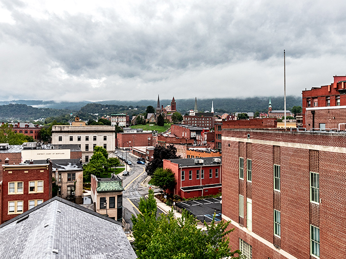 Cumberland's historic downtown feels like stepping into a Norman Rockwell painting where your retirement dollars stretch like saltwater taffy.