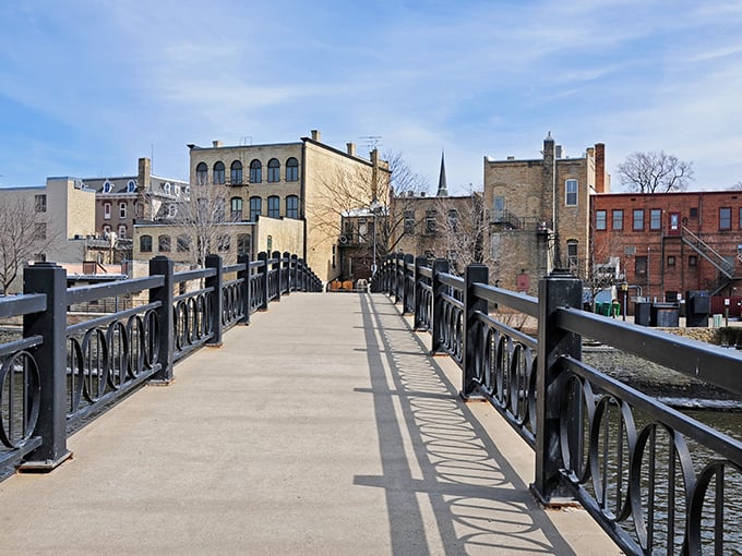 Northfield's historic downtown looks like it was plucked straight from a Norman Rockwell painting, with that distinctive turret standing guard over Division Street.