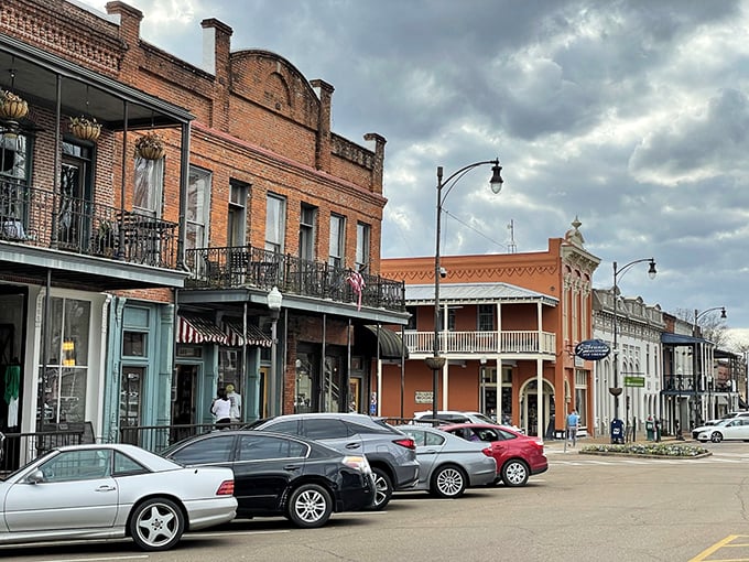 Square Books anchors Oxford's historic square like a literary lighthouse, beckoning bibliophiles with its warm glow and promise of literary treasures.
