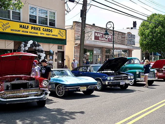 Classic cars line the streets during community events, where neighbors become friends and vintage Chevys become conversation pieces. Small-town America alive and well.