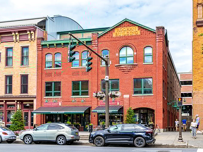 Broadway's historic facades transport you to a more elegant era while keeping your credit card firmly in this century.