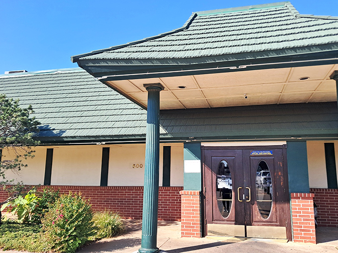 The unassuming green-roofed exterior of Golden Palace might not stop traffic, but locals know this modest facade hides a treasure trove of deliciousness inside.