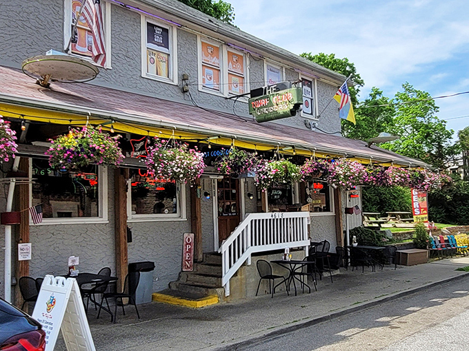 A neighborhood gem hiding in plain sight, The Turf Club's flower-adorned exterior says, "Come in, we've been expecting your appetite."