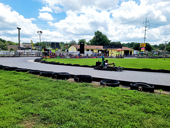 The asphalt playground awaits! Crofton's winding track promises more twists and turns than your last attempt at assembling IKEA furniture.