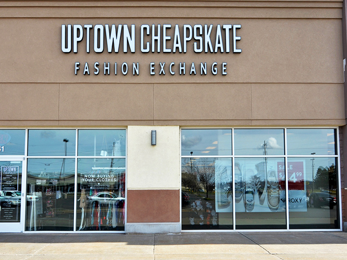 The storefront beckons like a fashion oasis in the desert&mdash;sleek, inviting, and promising treasures that won't require a second mortgage. 