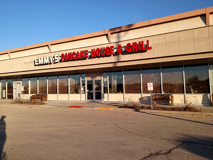 Emmy's humble exterior belies the breakfast paradise within&mdash;like finding a treasure chest disguised as an ordinary building in suburban Avon.