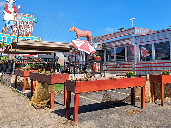 That iconic neon cowboy isn't just showing you where to eat &ndash; he's been inviting hungry travelers to pull over since Eisenhower was president.