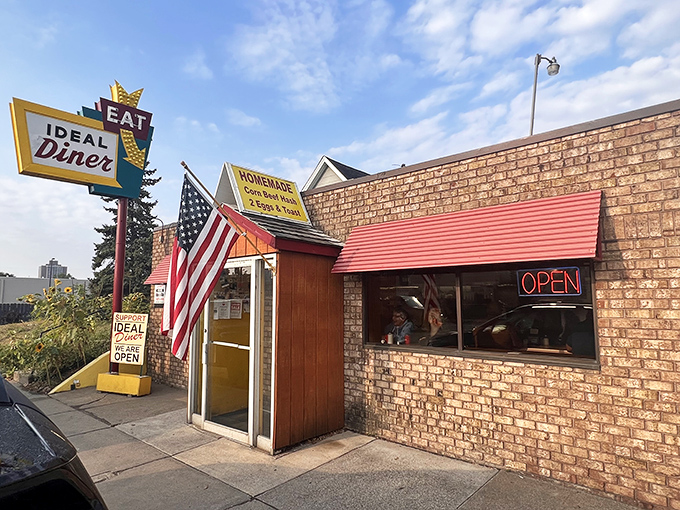 That vintage sign out front isn't just decoration &ndash; it's a promise of the real deal waiting inside.