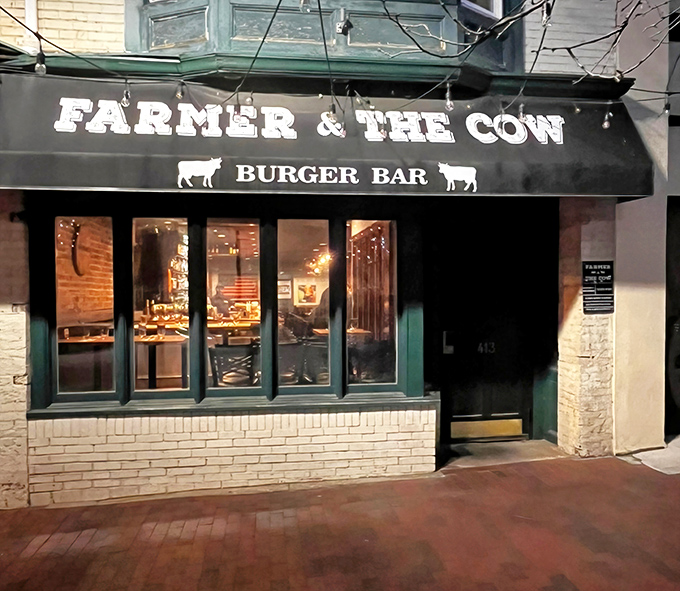 The unassuming storefront of Farmer & The Cow beckons with simple charm, like that friend who doesn't brag but always delivers the goods.